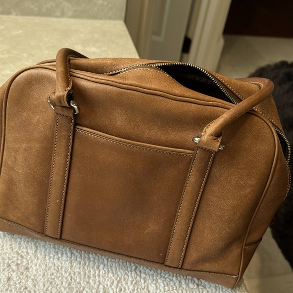 Coach | Bags | Vintage 98s Tan Madison Satchel Coach 7786 Made In Nyc ...